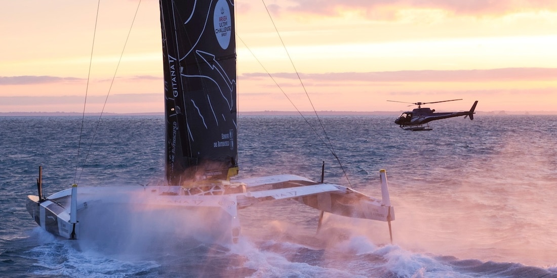 Comment l'Arkea Ultim Challenge - Brest veut surfer sur sa première ...